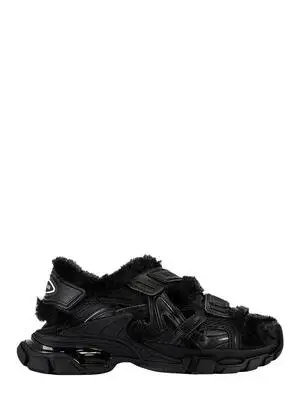 Balenciaga Strap Sandal - Black