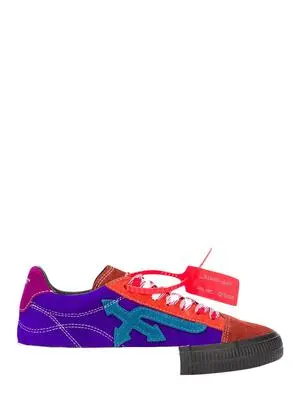 Off-White Arrow Vulcanized Low Top Sneakers - Multicolor