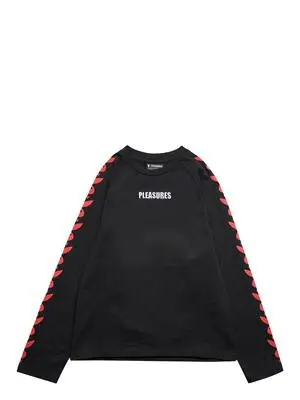 PLEASURES Pb Raglan Long-sleeve - Black