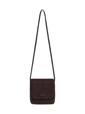 Aimé Leon Dore Woven Leather Shoulder Bag - Brown