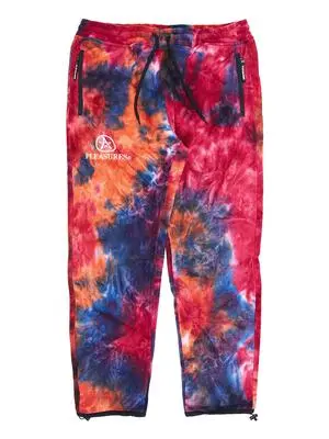 PLEASURES Caffeine Polar Fleece Pant - Orange