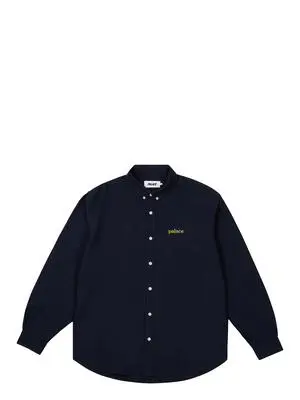 PALACE Seersucker Oxford Shirt - Blue