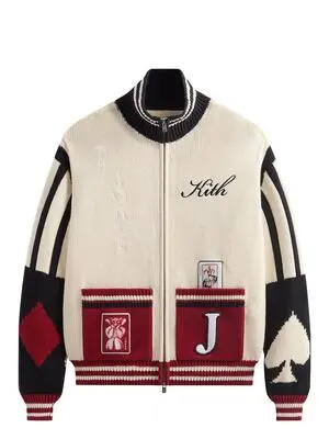 Kith X Batman Joker Wyona Full Zip Sweater - Cream