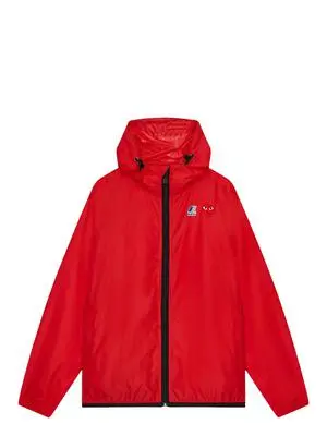 Play Comme Des Garcon X K-way Packable Jacket - Red