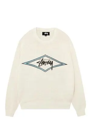StÜssy Surf Team Sweater Cream