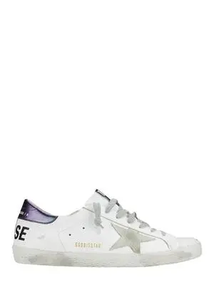 GOLDEN GOOSE Superstar Iridescent Sneakers - White
