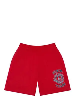 DENIM TEARS University Mesh Shorts - Red
