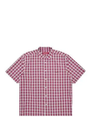 Supreme Mini Plaid Shirt - Pink