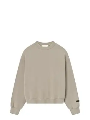 Fear Of God Classic Fit Fleece Crewneck - Tan