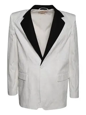 Marni Single Breasted Jacket - White