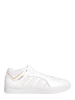 Adidas Tyshawn Gold Metallic Sneakers - White