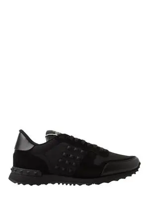 Valentino Garavani Rockstud Rockrunner Sneakers - Black