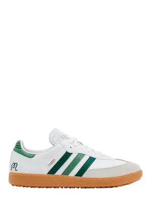 Adidas X Malbon Golf Samba Spikeless Golf Sneakers - White