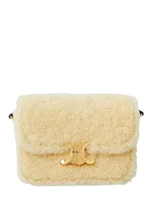 Celine Teen Triomphe Bag - Cream