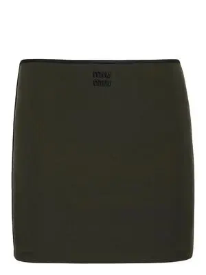 Miu Miu Mini Skirt - Green