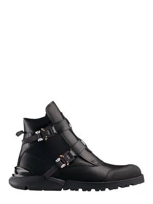 Dior Buckle Military Combat Boot - Black