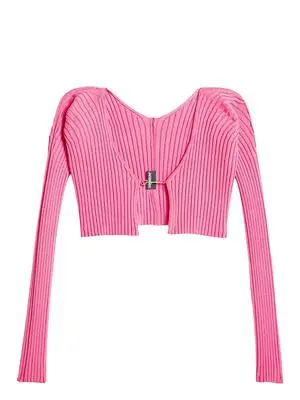 Jacquemus La Maille Pralu Top - Pink