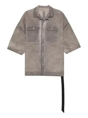 Rick Owens Magnum Tommy Shirt - Brown