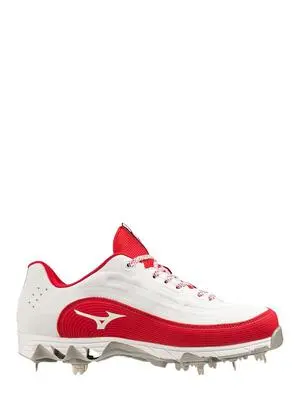 Mizuno 9-spike 8 Low Athletic Shoe - White