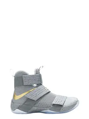 Nike LeBron Soldier 10 EP High-Top Sneakers Grey
