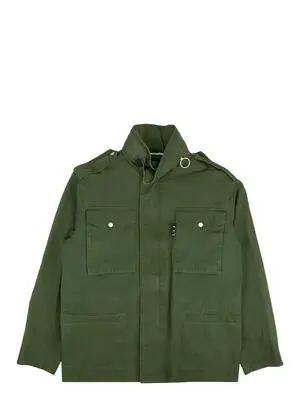 Off-White Checker Field Jacket - Green