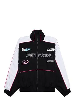 ANTI SOCIAL SOCIAL CLUB Racing Track Jacket - Black