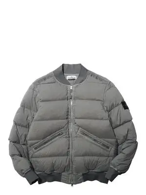 Stone Island Real Down Jacket - Grey
