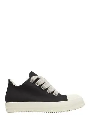 Rick Owens Fogachine Cotton Megalace Low - Black