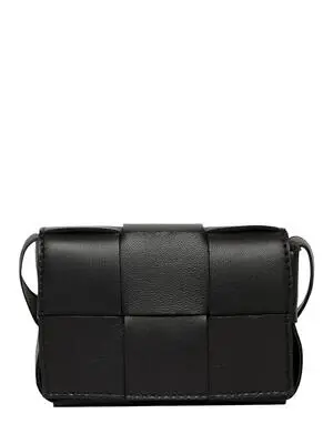 Bottega Veneta Mini Cassette Bag - Black