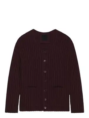 Givenchy Cashmere Cardigan - Red