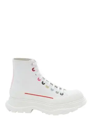 ALEXANDER MCQUEEN Tread Slick Lace-Up Boots