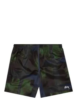 StÜssy Plaid Water Shorts - Green