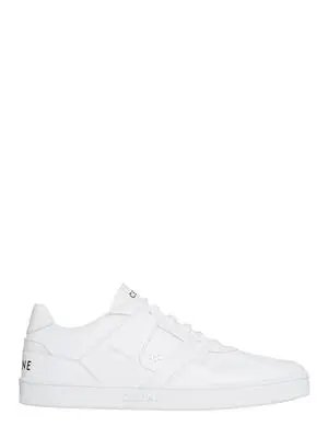 Celine Ct-04 Low Lace Up Sneaker - White