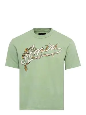 Amiri Filigree Tee - Green