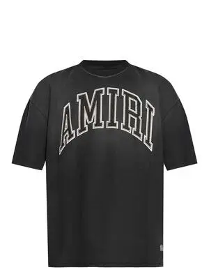 Amiri Vintage Oversized Tee - Black