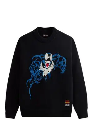 Kith X Marvel Venom Lewis Crewneck Sweater - Black