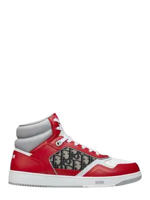 Dior B27 High Top Sneakers - Red