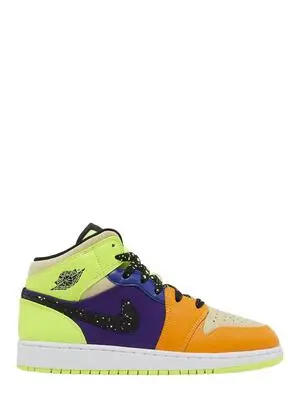 JORDAN 1 Mid Se Gs - Multicolor