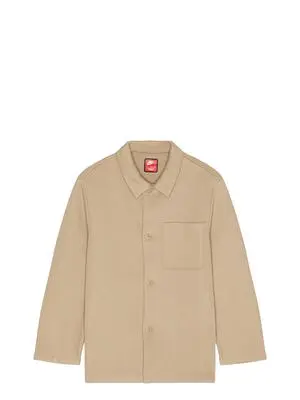 Nike Tech Fleece Reimagined Oversized Shacket - Tan