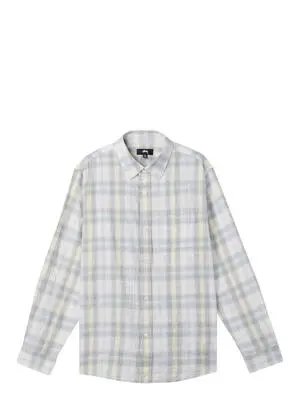 StÜssy Beach Plaid Shirt - White
