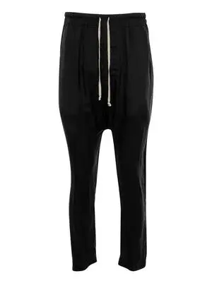 Rick Owens Drawstring Long Pants - Black