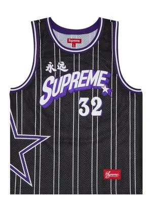 Supreme Star Basketball Jersey - Black