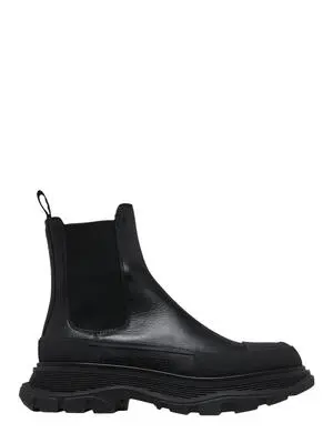 Alexander McQueen Tread Slick Ankle Boots - Black