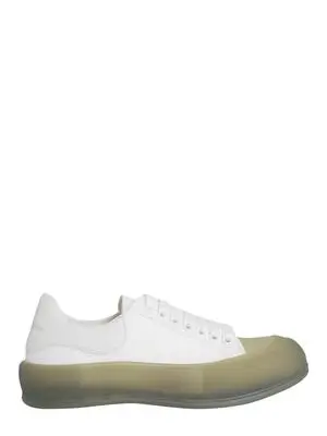 Alexander McQueen Deck Lace-up Plimsoll - White