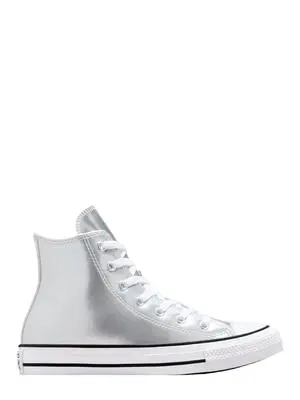 CONVERSE Chuck Taylor All Star High Gs Metallic - Silver
