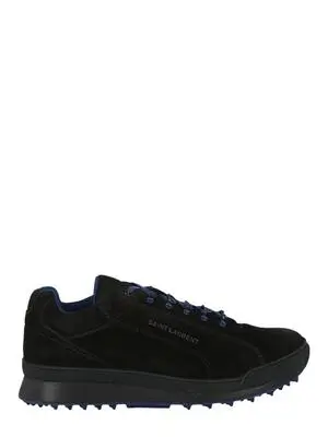 Saint Laurent Jump Suede Sneakers - Black