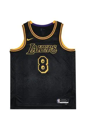 Nike Kobe Mamba Mentality Lakers City Edition Swingman Jersey - Black