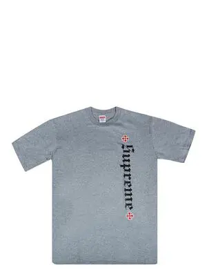 Supreme Independent Old English Tee - Grey