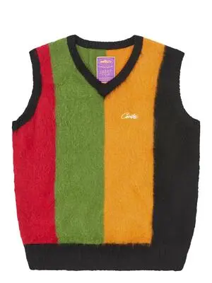 CORTEIZ Mohair Knit Vest - Multicolor