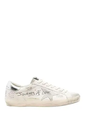 GOLDEN GOOSE Superstar 'journey Of Love' Sneakers - White